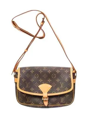 LOUIS VUITTON Sologne Monogram Shoulder Bag - Brown