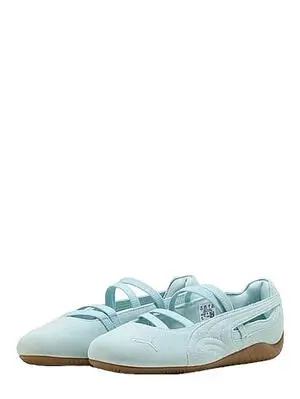 Pink Puma Speedcat Suede Ballet Flats - Blue