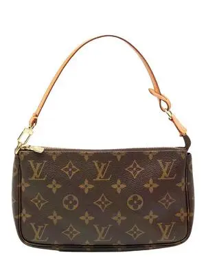 LOUIS VUITTON 2003 Monogram Pochette Accessoires - Brown