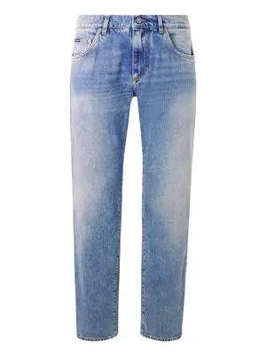 Dolce & Gabbana Straight-leg Denim Jeans - Blue