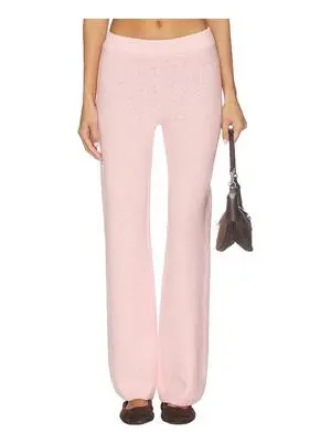 LOVERS AND FRIENDS Lora Textured Pant - Baby Pink