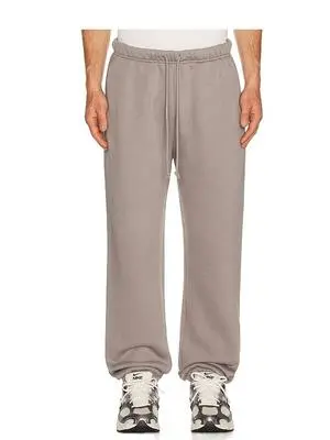 SKIMS Fleece Lounge Relaxed Jogger In Grey - Shadow
