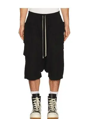 Rick Owens Creatch Cargo Pods - Black