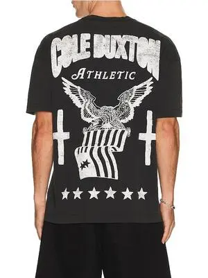 COLE BUXTON Patriot T-shirt In Black - Vintage Black