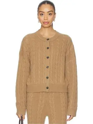 LISA YANG Cassie Cardigan - Toffee