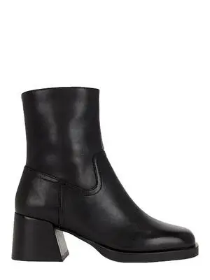 Steve Madden Latches Boots - Black Leather