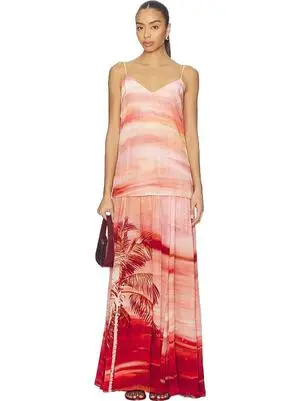 Hemant & Nandita Printed Maxi Dress - Multi