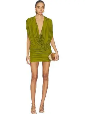 LOVERS AND FRIENDS Gwen Mini Dress - Olive Green