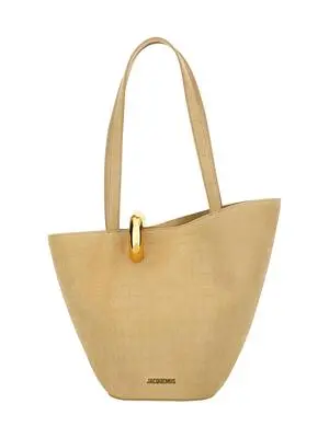 Jacquemus Le Bambola Moyen Bucket Bag - Beige