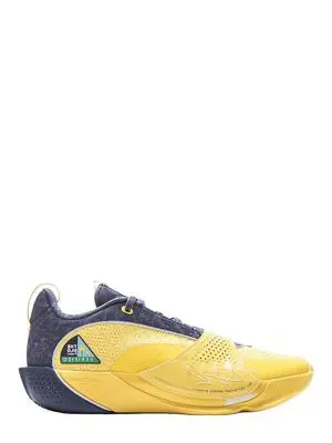 LI-NING Way Of Wade All City Encore Energy Drinkin Sneakers - Yellow/navy Blue