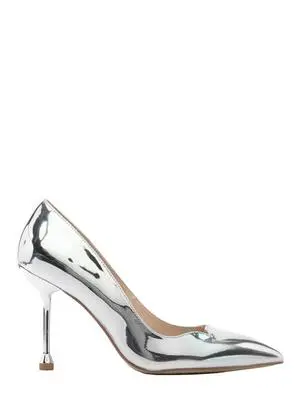 Liu Jo Laminated Mirrored Pumps - Silver