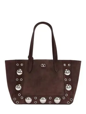 Valentino Garavani Nellcote Medium Tote Bag - Testa Di Moro