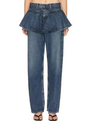 AGOLDE Peplum Jeans