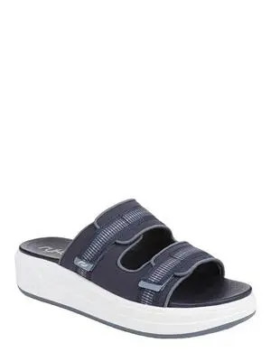 RYKA Platform Slide Sandal - Academy Blue