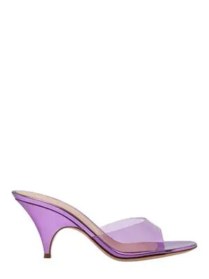 GIANVITO ROSSI Sofia Mule 70 - Purple - Tpu