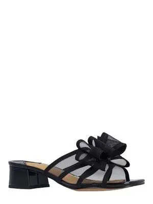 J. Reneé Finola Block Heel Sandal - Black