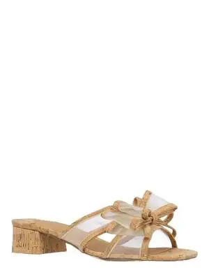 J. Reneé Finola Block Heel Sandal - Natural/gold