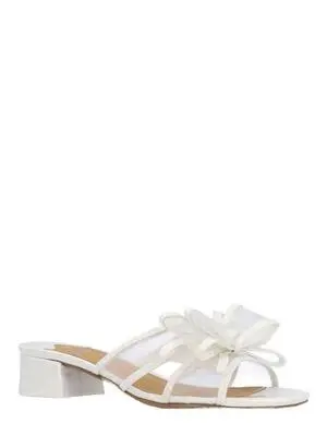J. Reneé Finola Block Heel Sandal - White