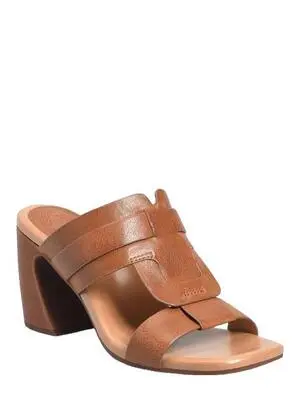 KORK-EASE® Brynn Mule Sandal - Tan Leather