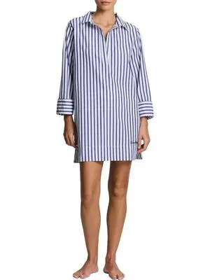 Ralph Lauren Stripe Wide Cuff Cover-up Shift - Seaside Stripe