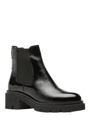 La Canadienne Waren City Dry™ Waterproof Chelsea Boot - Black Patent