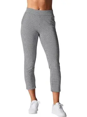 TAVI Work It Ankle Pant - Houndstooth