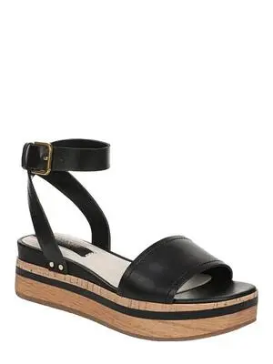 Franco Sarto Hava Platform Sandal Black