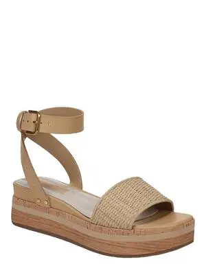 Franco Sarto Hava Platform Sandal - Straw