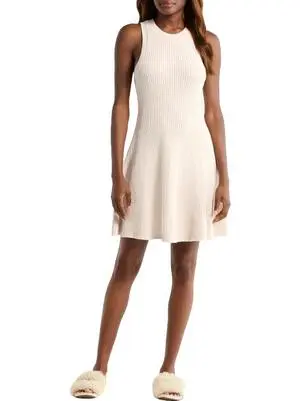 UGG Adela Rib Knit Minidress - Sand