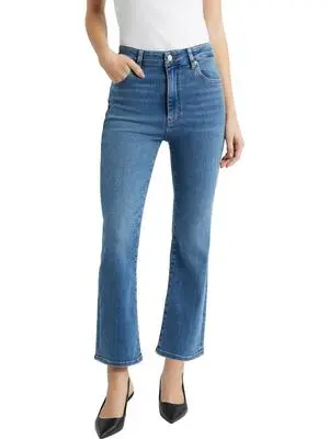 FRAME The Reboot High Waist Crop Bootcut Jeans - Crest