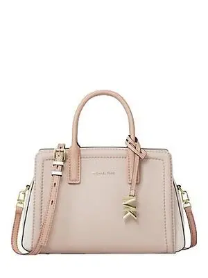 Michael Kors Leather Crossbody Bag - Pink
