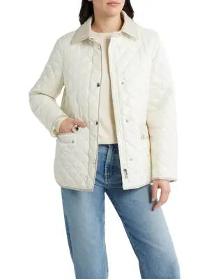 Sam Edelman Quilted Jacket - Cream