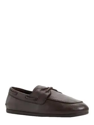 Sperry Slim 2-eye Boat Shoe - Dark Brown