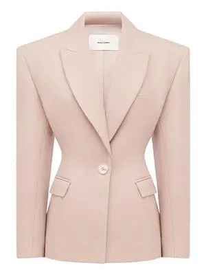 Alex Perry Single-breasted Contour Blazer - Pink