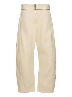 Magda Butrym Belted Wide-leg Trousers - Beige