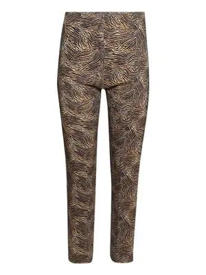 Tove Drew Zebra Print Trousers - Multicolor