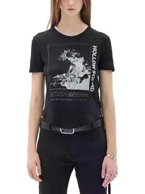 ANN DEMEULEMEESTER Graphic-print T-shirt - Black