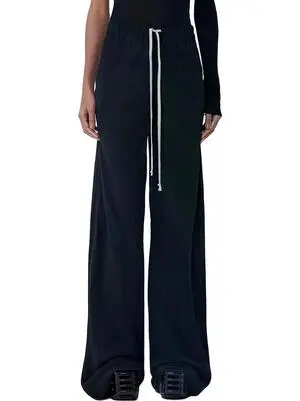 Rick Owens Drawstring Wide-leg Trousers - Black
