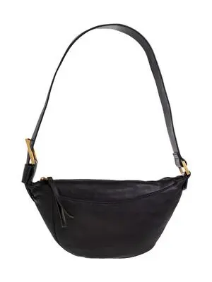 ALLSAINTS Luna Leather Shoulder Bag - Black