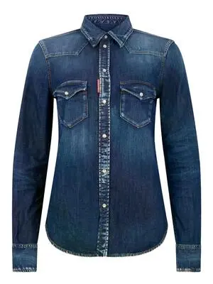 Dsquared2 Buttoned Shirt - Blue