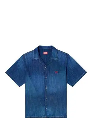 DIESEL D-nabil-d Short-sleeve Shirt - Blue