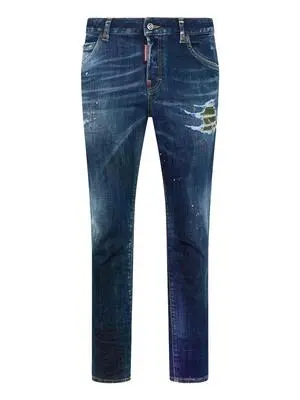 Dsquared2 Distressed Jeans - Blue