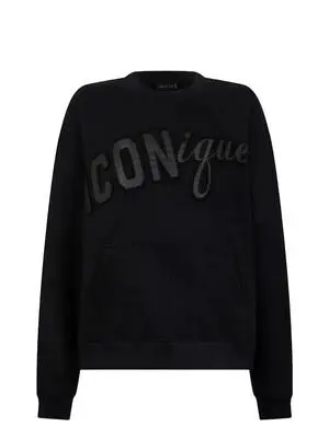 Dsquared2 Logo-embellished Sweatshirt - Black