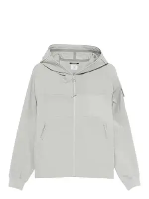 C.P. COMPANY Hooded Zip Jacket - Grey