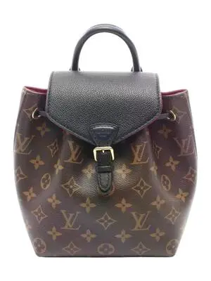 LOUIS VUITTON 1990-2010 Monogram Montsouris Bb Backpack - Brown