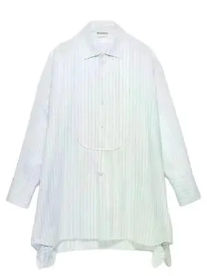 JW Anderson Side-knot Mini Shirt Dress - White