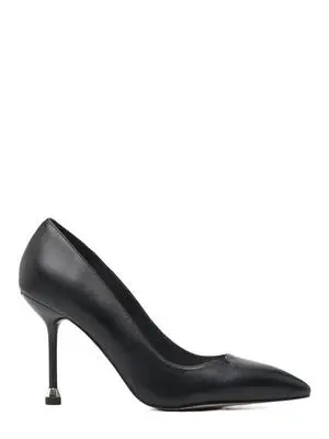 Liu Jo Pointed Leather Pumps - Black