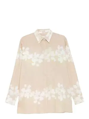 Iceberg Floral Shirt - Neutrals