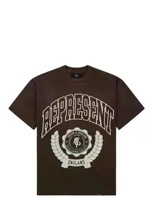 REPRESENT Crest Legacy T-shirt - Brown