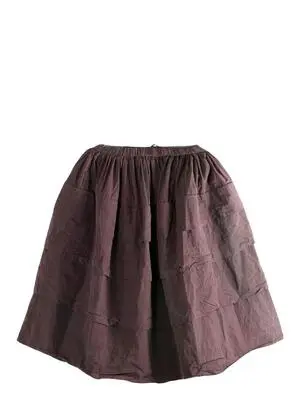 CASEY CASEY Tiered Midi Skirt - Purple